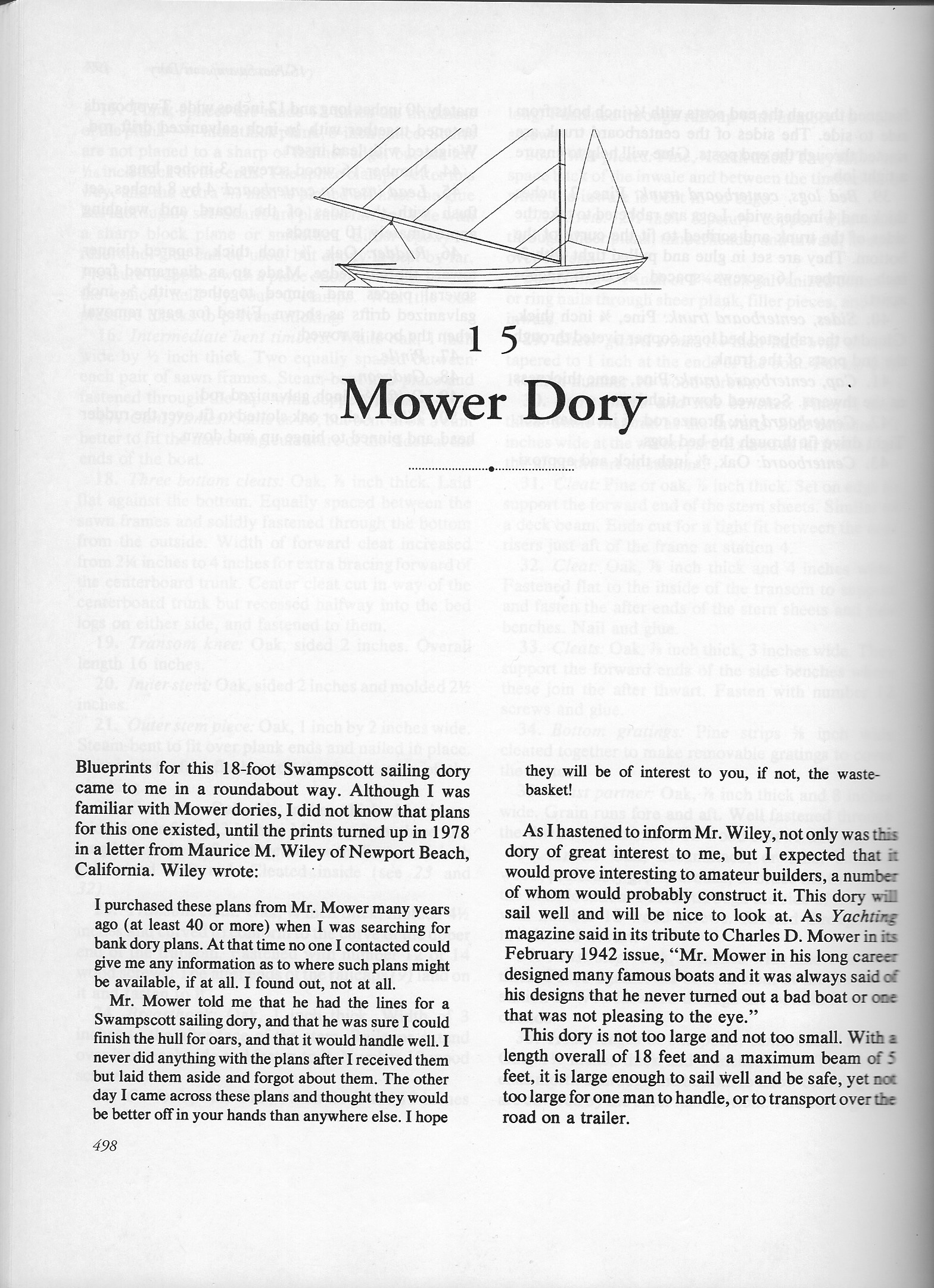 Mower Swampscott Dory – Shelter Island Boat Works