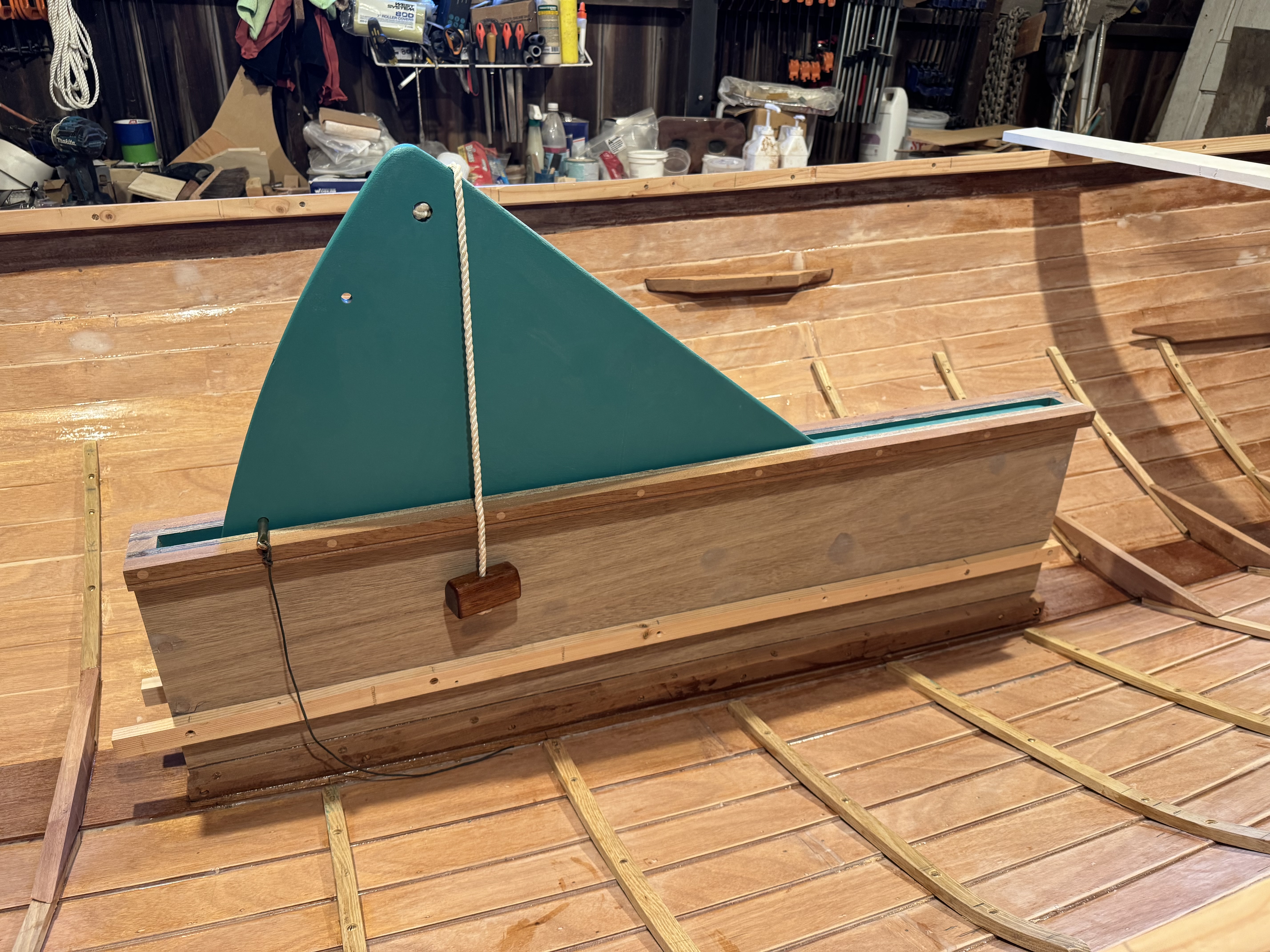 Coquina – Centerboard Trunk – Shelter Island Boat Works